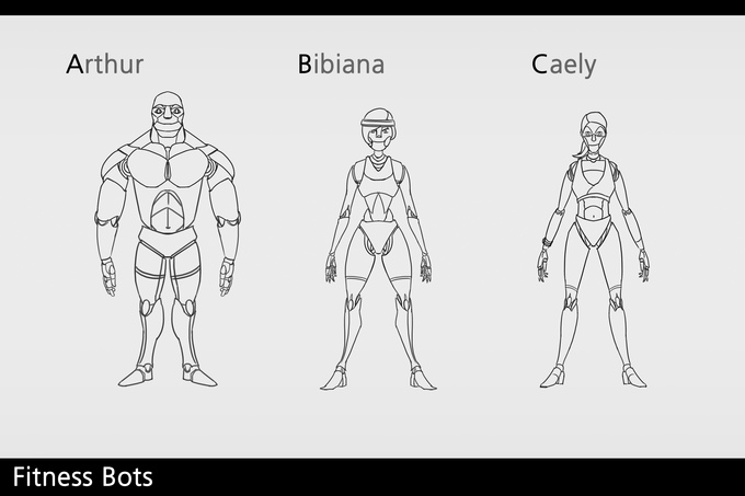 draw you an awesome robot - fiverr