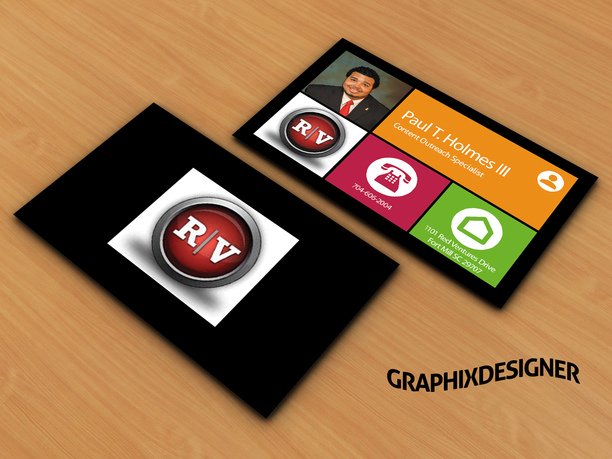 design Social Media or Windows Style Business Card - fiverr