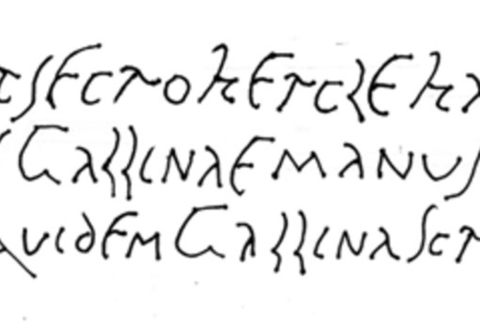 write anything in Roman cursive - fiverr