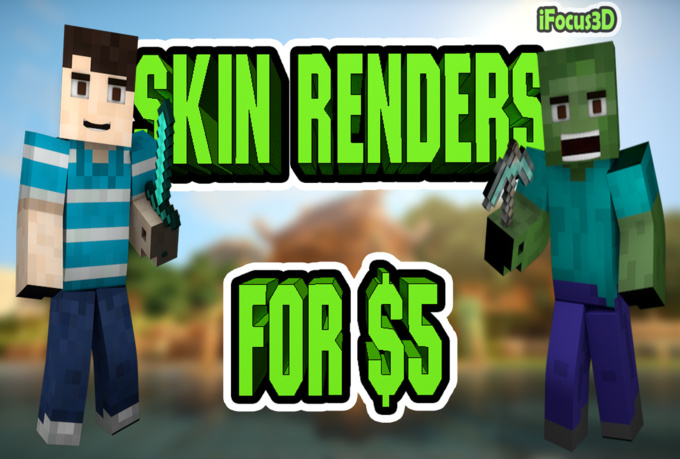 render your Minecraft Skin - fiverr
